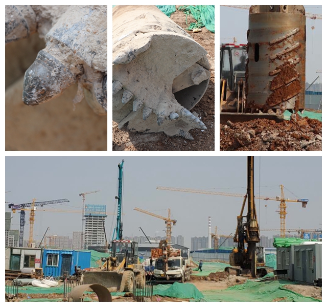 Tungsten carbide tipped road header picks / bullet teeth drill bits for ...